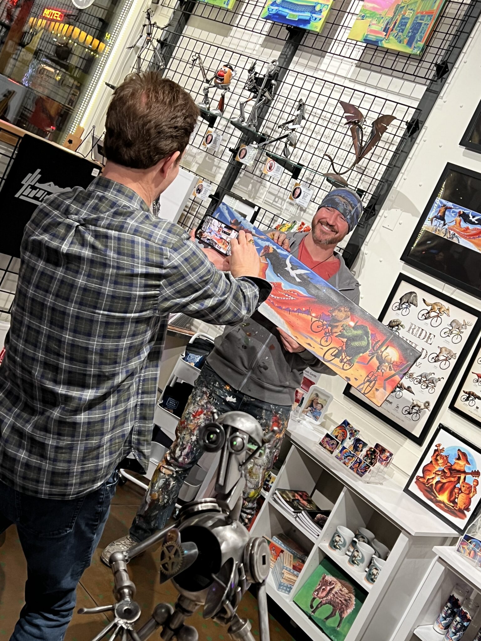 Joe Pagac – Meet The Artist | Event Photos - The Tucson Gallery