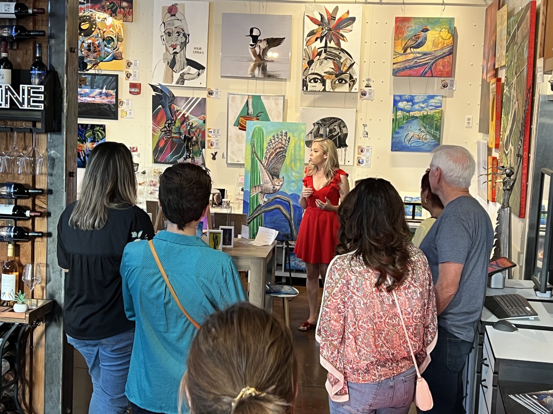 Julie Bonner - Meet the Artist | Event Photos - The Tucson Gallery