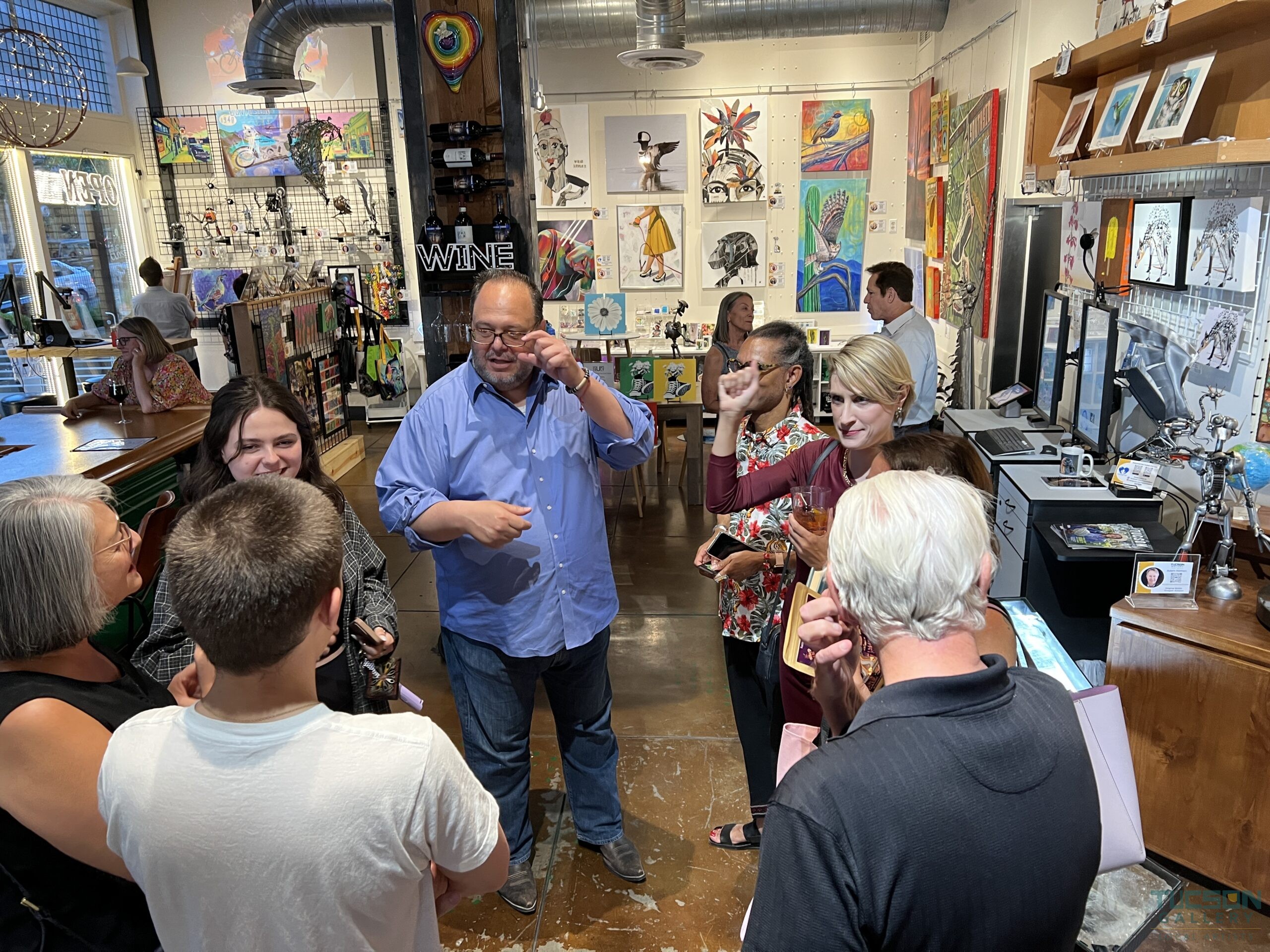 Meet the Artist with Enrique Aldana - The Tucson Gallery