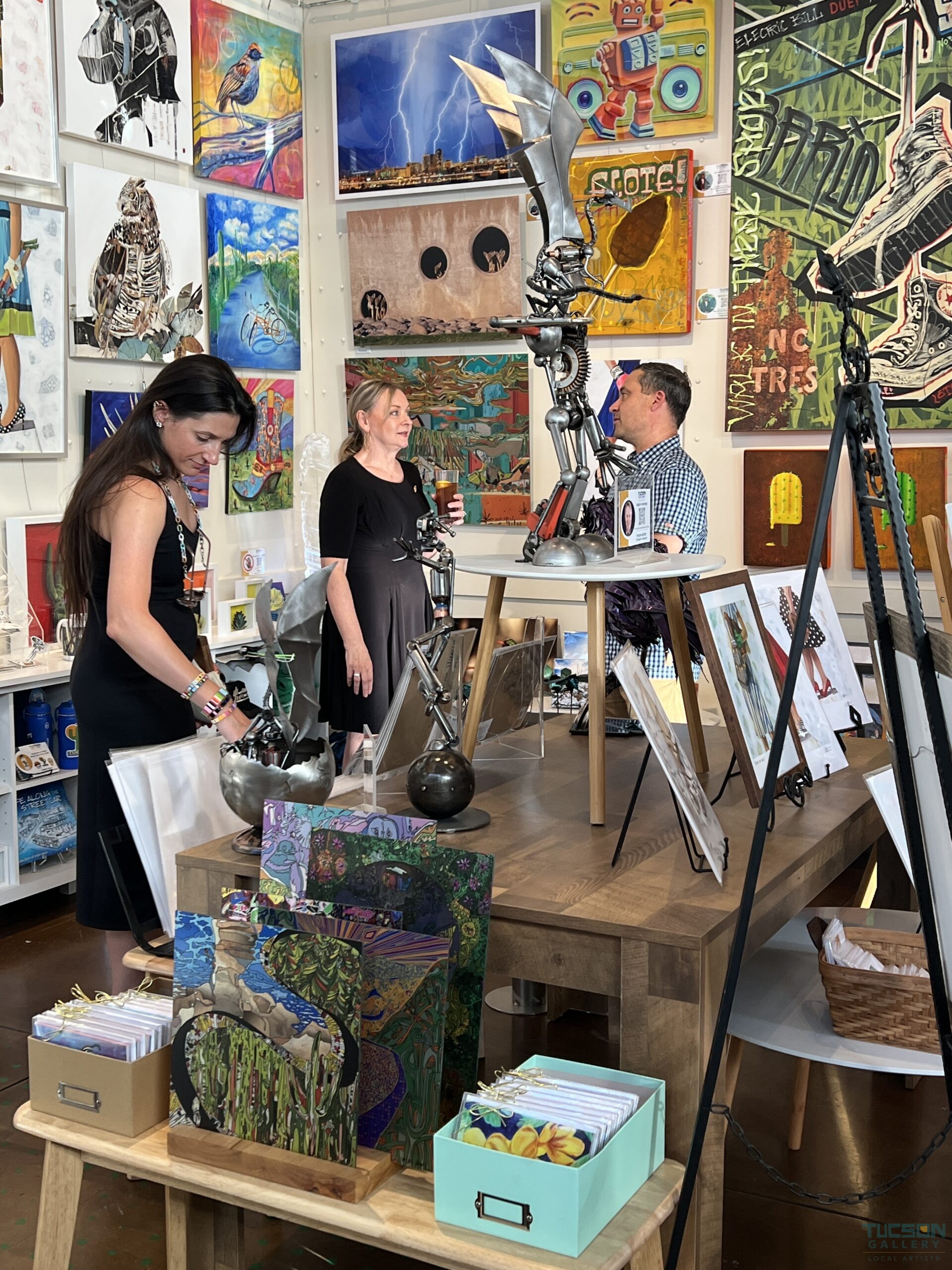 Kathleen Arthur - Meet the Artist | Event Photos - The Tucson Gallery