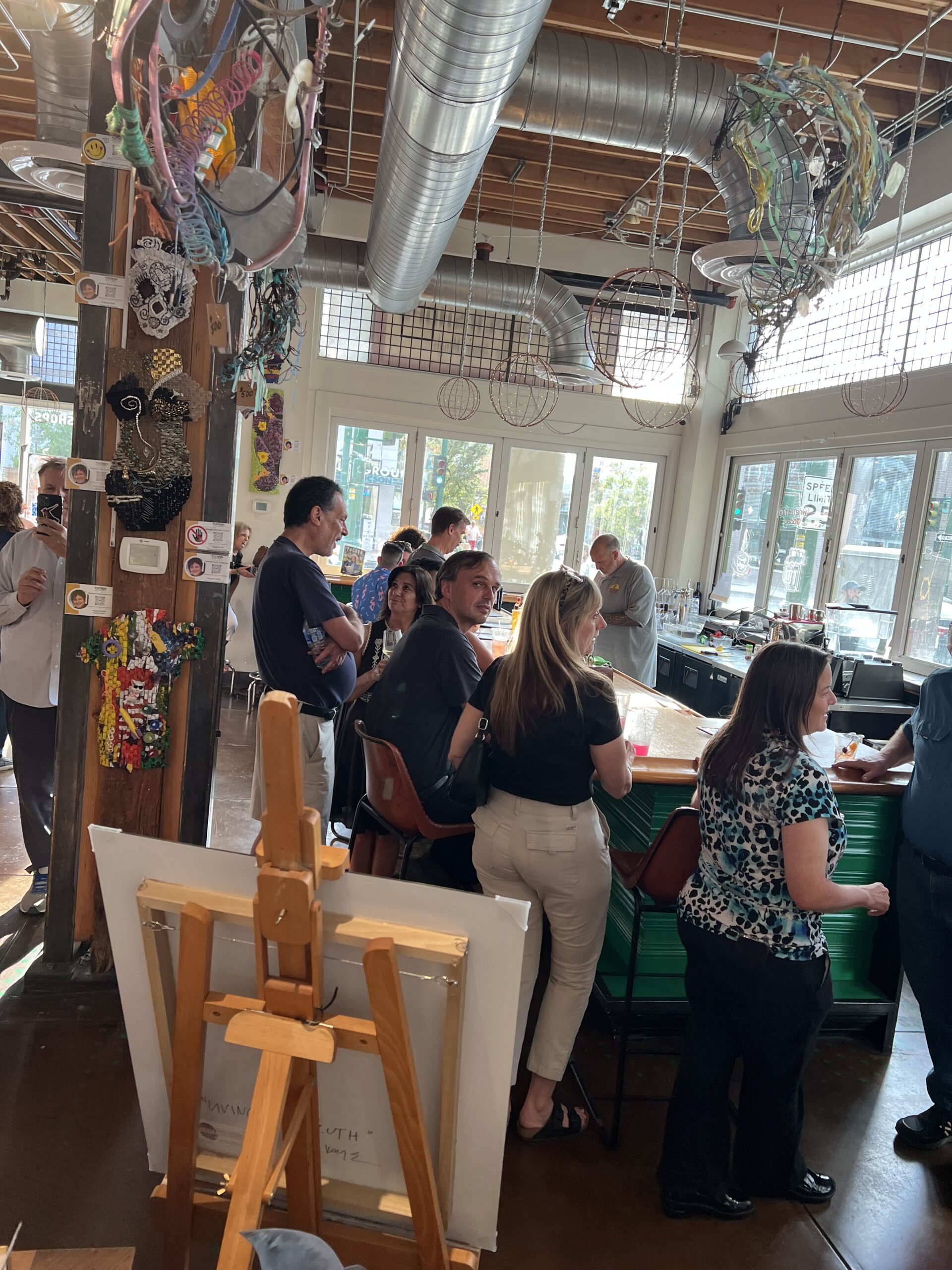 Lisa Agababian - Meet the Artist | Event Photos - The Tucson Gallery