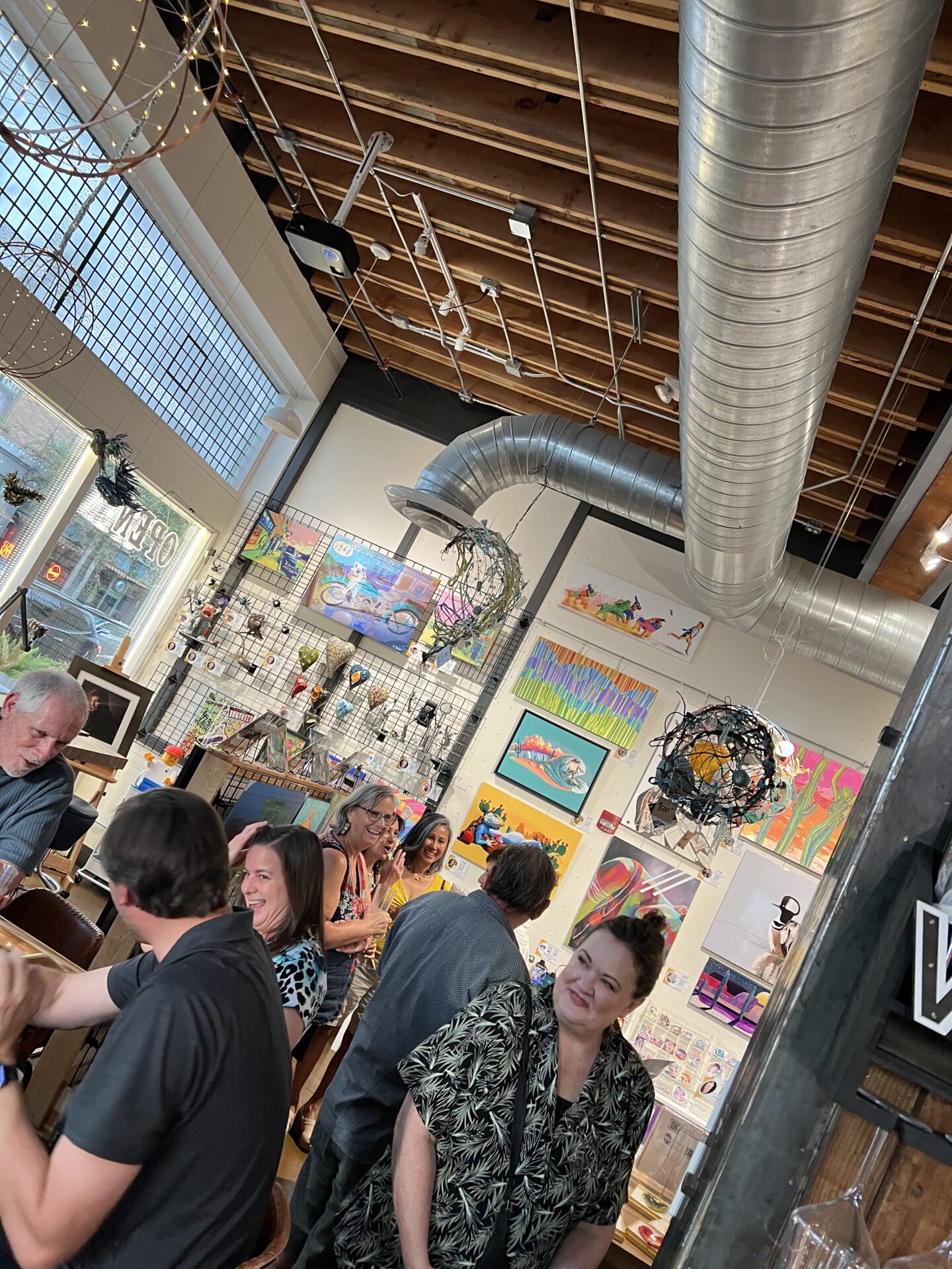 Lisa Agababian - Meet the Artist | Event Photos - The Tucson Gallery