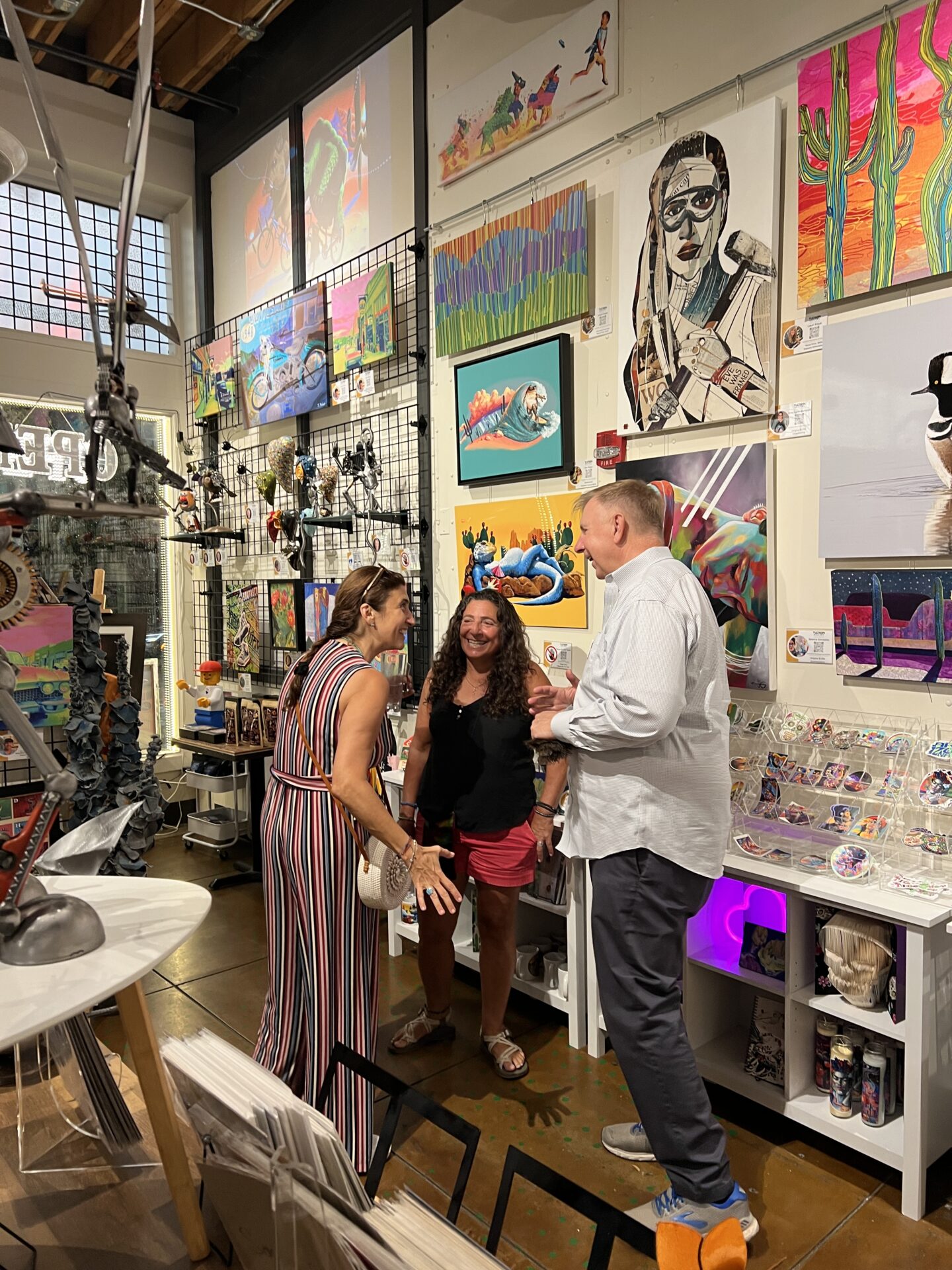 Lisa Agababian - Meet the Artist | Event Photos - The Tucson Gallery
