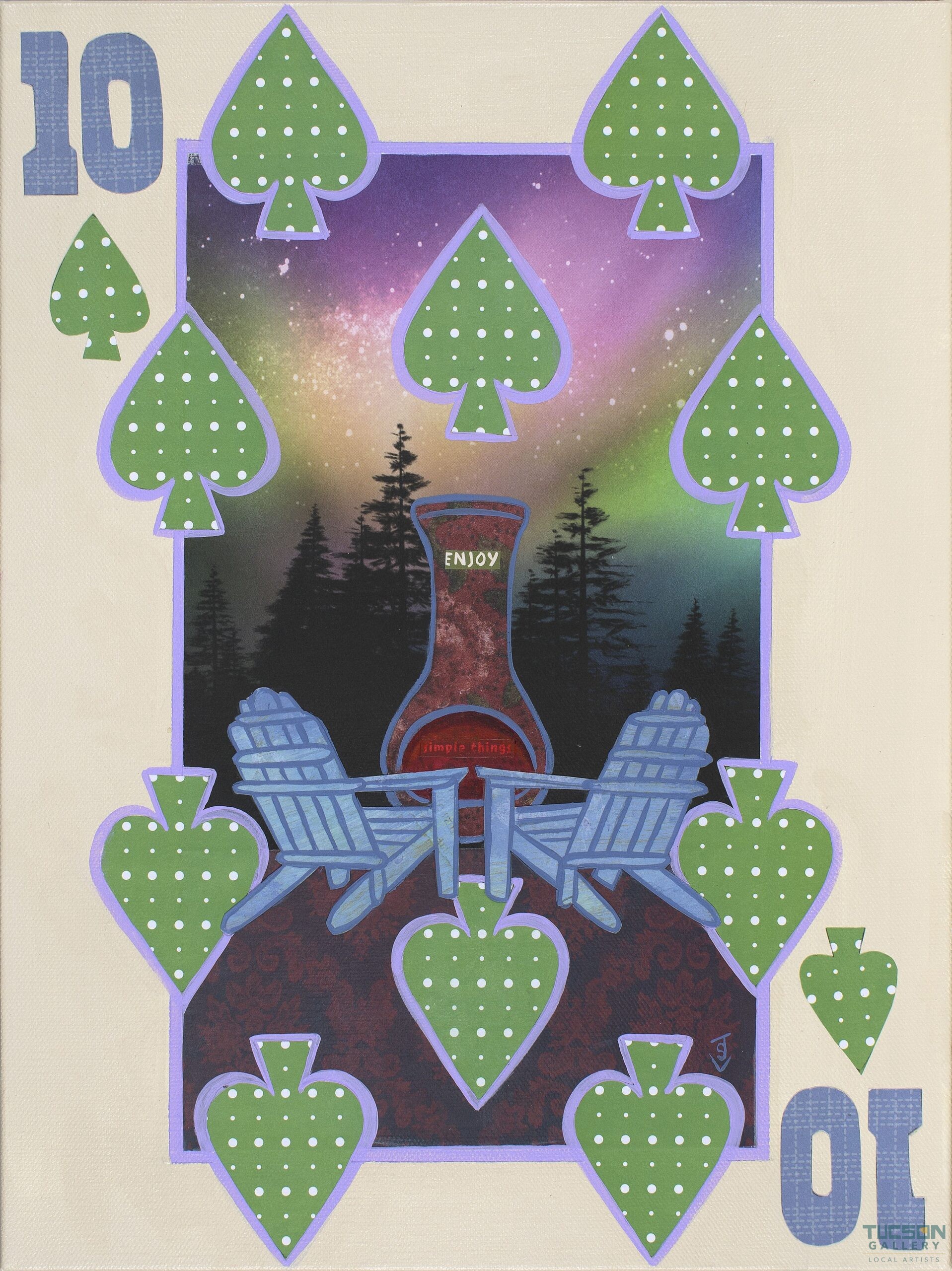 Ten of Spades - Relax - The Tucson Gallery