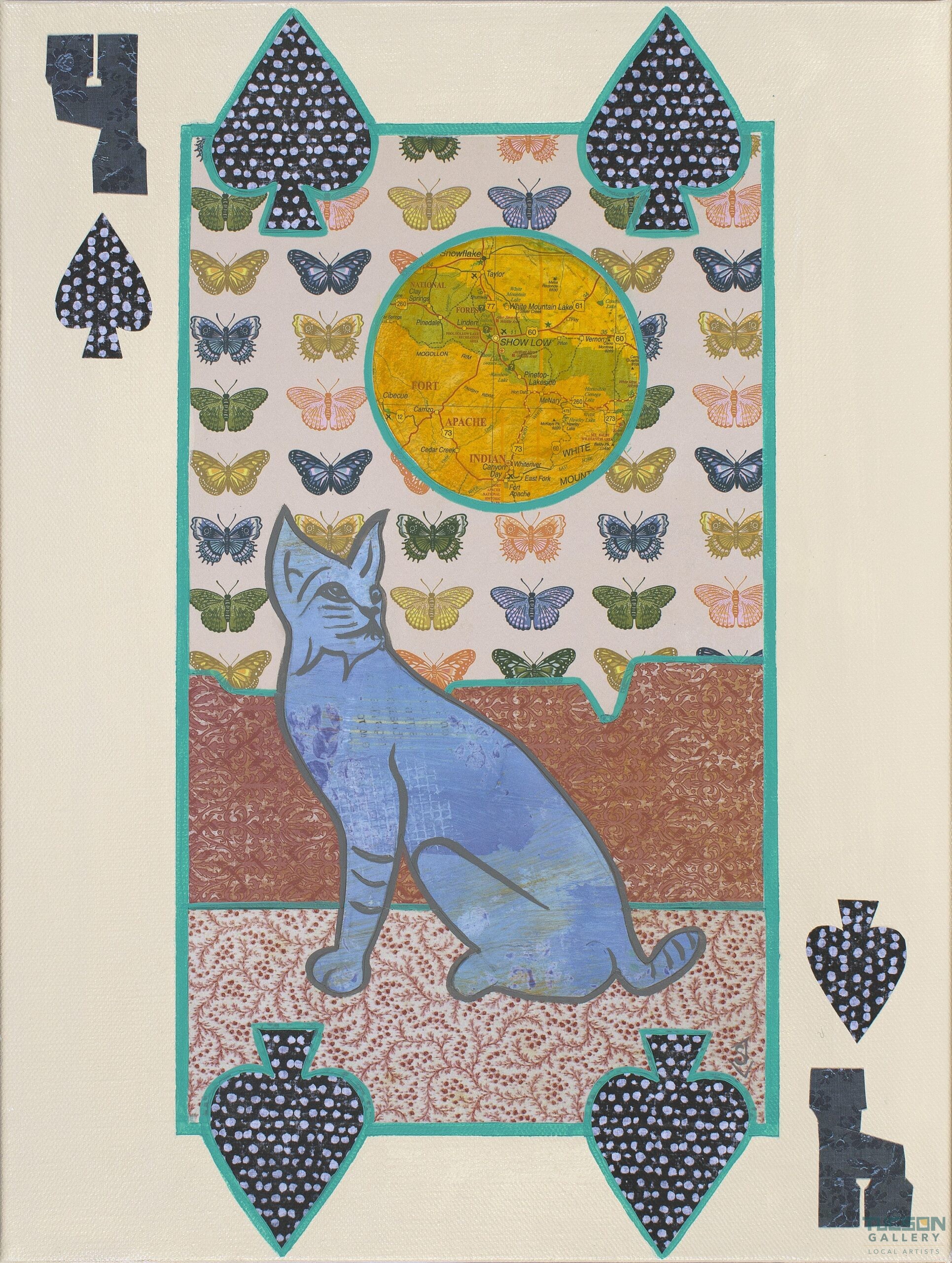 Four of Spades - Purr - The Tucson Gallery